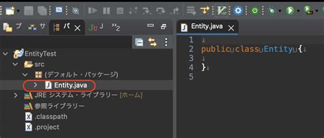 【java】entityとは？サンプルコードあり！