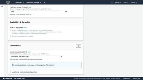 Wie Man Eine Rds Mysql Relation Database Mysql Instanz Auf Aws Einrichtet Howtoforge