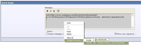 Customize An IE Context Menu To Add CodeGuru Favorites CodeGuru