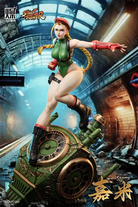 Street Fighter Cammy 14 Scale Statue Playfigure Collectibles