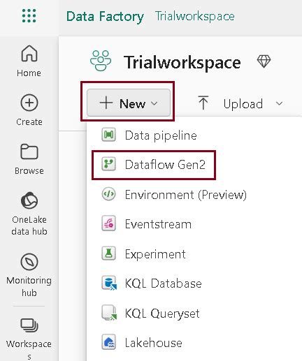 Lesson 23 Ingest Data Using Dataflows Gen2 In Microsoft Fabric Pearl Innovations