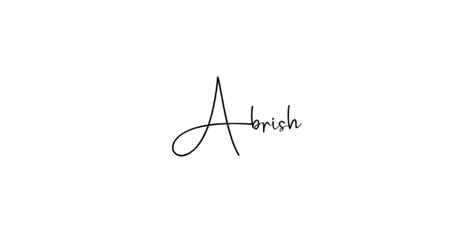 91 Abrish Name Signature Style Ideas Wonderful E Signature