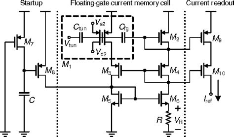 Figure 1 From A Temperature Compensated Array Of Cmos Floating Gate Analog Memory Semantic Scholar
