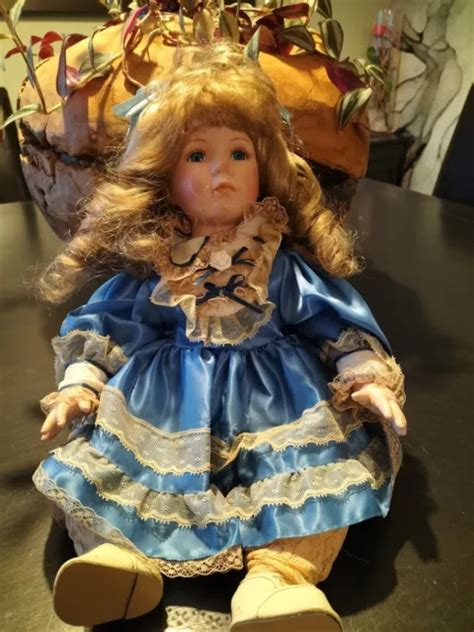 Poup E Ancienne De Collection En Porcelaine Num Rot E Eur Picclick It