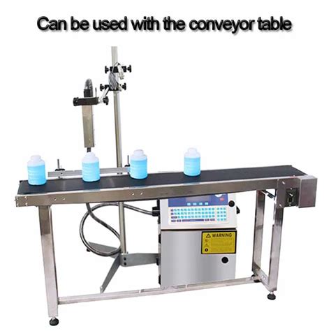 Jyd 자동 병 바닥 날짜 인쇄용 잉크젯 프린터 연속 작은 캐릭터 포장 코드 인쇄 기계