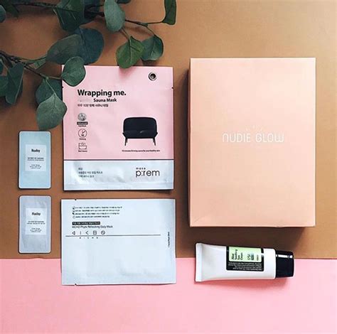 Nudie Glow Beauty Box Beauty Box Subscriptions Subscription Boxes