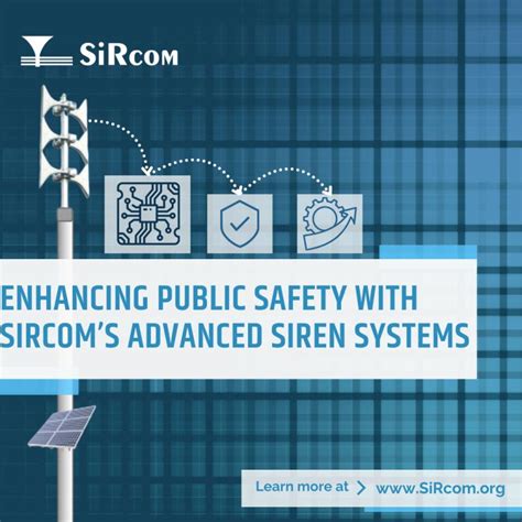 Sircom International On Linkedin Sircom Enhancing Public Safety With Sircoms Advanced Siren