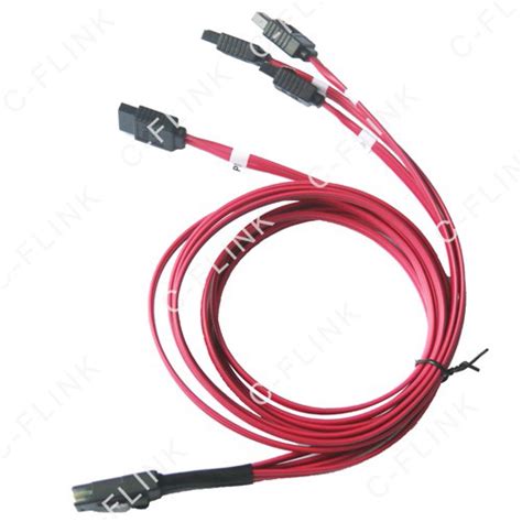 Mini Sas Sff8087 To 4xsata 惠州市京兆联科技有限公司 Dac高速铜缆 Aoc光缆