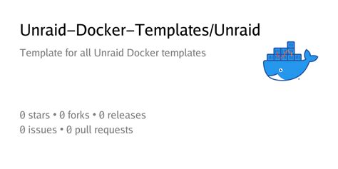 Unraid Docker Templatesunraid Docker Template Template For All Unraid