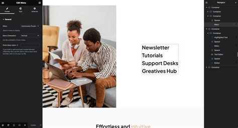 Edit Menu With Elementor Greatives Premium Wordpress Themes