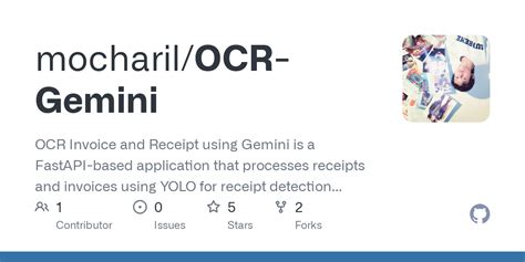 GitHub Mocharil OCR Gemini OCR Invoice And Receipt Using Gemini Is A FastAPI Based