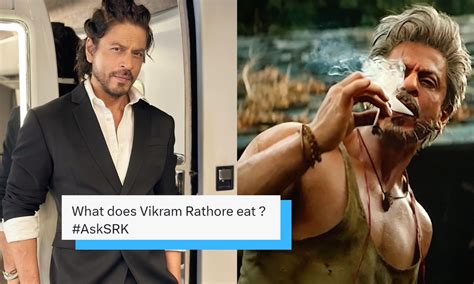 Asksrk Shah Rukh Khan Reveals His Morning Routine Vikram Rathores Diet Fav Jawan Scene