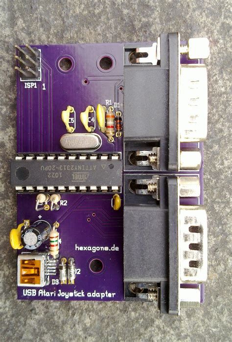 Usb Atari Joystick Adapter Hobby Electronics