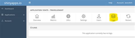 Shiny Dashboard App Deployment Issue Error An Error Has Occurred Check Your Logs Or Contact