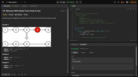 Day3 Of 180daysofcodechallenge Remove Nth Node Mrinal Madaria Posted On The Topic Linkedin