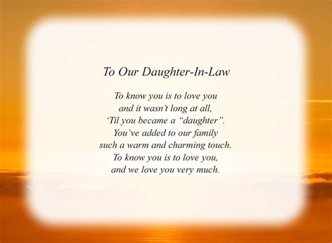 I Love You Daughter Poems