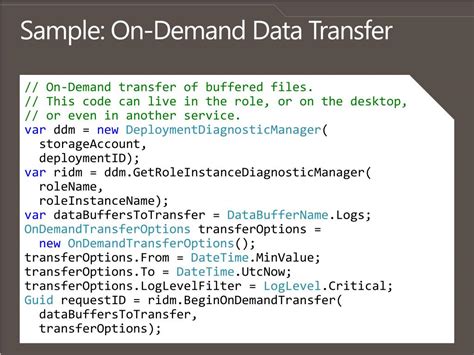 Ppt Windows Azure Diagnostics Logging And Monitoring In The Cloud Powerpoint Presentation Id