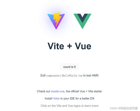 用 Vite 创建vue3项目和相关开发工具配置vite 创建的项目为什么不显示配套开发者工具 Csdn博客