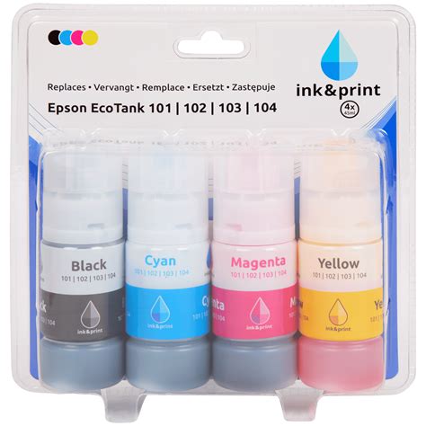 Cartouches Dencre Ink And Print Epson 604 Action Fr