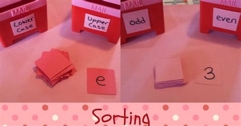 Munchkin And Bean Sorting Letters And Numbers