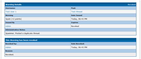 Warning System Mybb Documentation Warning System Mybb Documentation