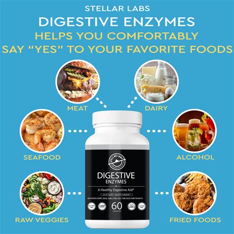 Supplements Digestive Enzymes Stellar Labs®