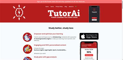 Tutoraiapp Ai Powered English Tutor For Personalized Learning