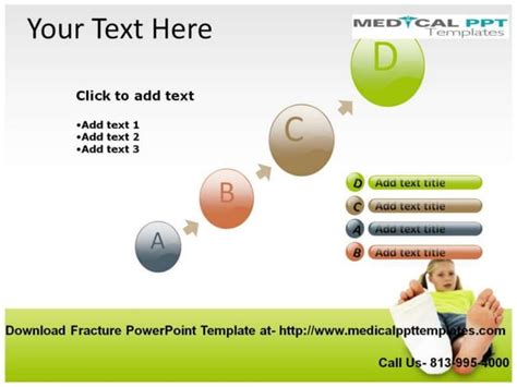 Fracture Powerpoint Template Medical Ppt Templates Pptx