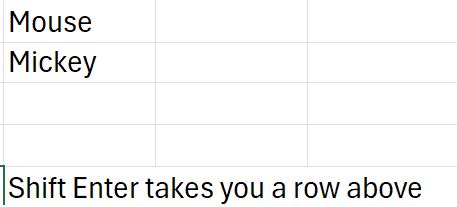 Ways To Use The Enter Key In Excel How To Tutorial