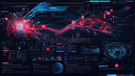 Explore The Intricacies Of Health Data Analysis Through Captivating Cyberpunk Visualization