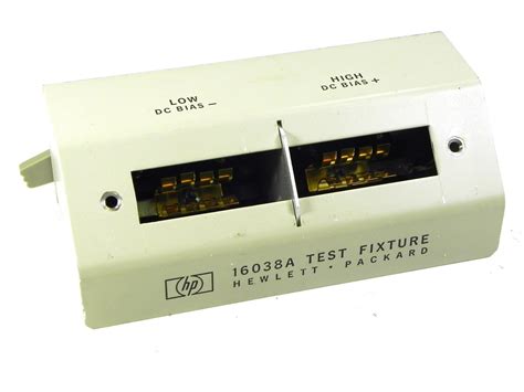 Keysight 16038a Test Fixture Global Test Equipment