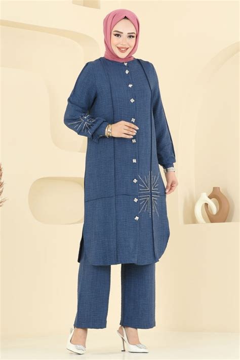 Taş Detaylı Sofia Takım 447dvl817 Laci Moda Selvim