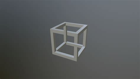 Impossible Cube Illusion