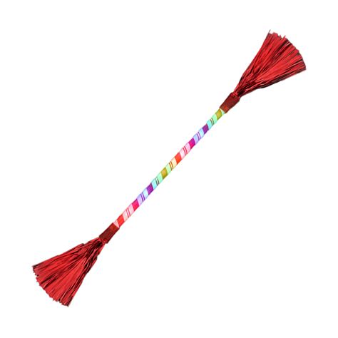 Light Up Candy Cane Wand Christmas Tinsel Baton Fun