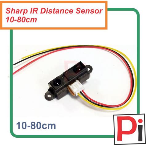 Jual Sensor Jarak Infrared Analog Distance Sharp Gp2y0a21yk0f 10 80cm Shopee Indonesia