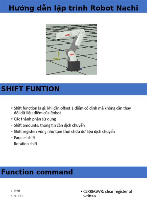 4 shift function pdf