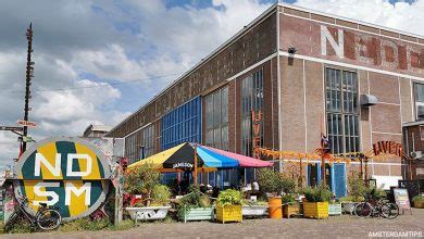 Ndsm Wharf In Amsterdam
