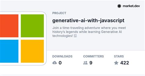 Generative Ai With Javascript Ecosystem Directory Marketdev