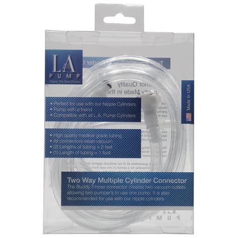 L A Pump Two Way Multiple Cylinder Connector