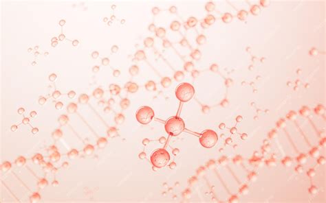 Premium Photo Dna And Molecular Structure Biotechnology Concept 3d Rendering
