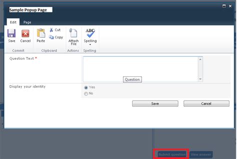 Sharepoint Blogs Open Sharepoint Dialog Box Using Javascript