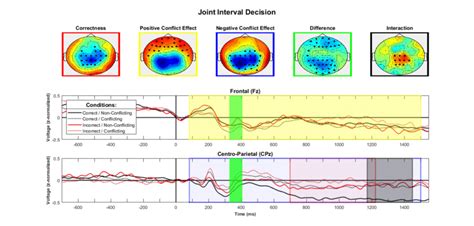 Average Erps Corresponding To Conditions With Different Conflicting And Download Scientific