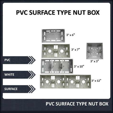 PVC Surface Type Nut Box Shopee Malaysia