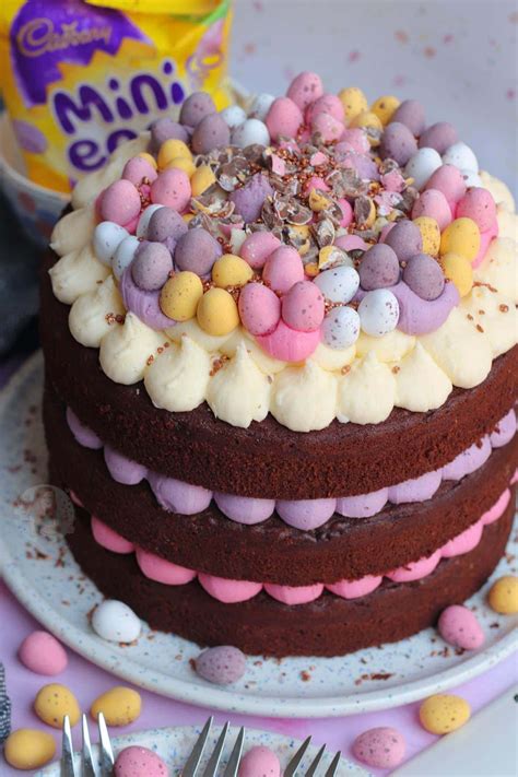 Mini Egg Chocolate Cake Janes Patisserie