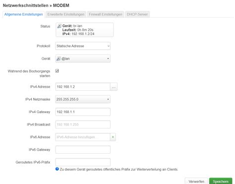 Accessing The Modem Through The Router Network And Wireless