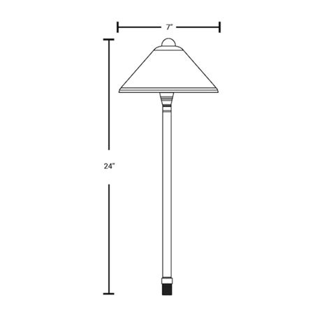Volt 4 Pack Path Light Kits 300 Lumen 12 Watt Bronze Low Voltage Plug
