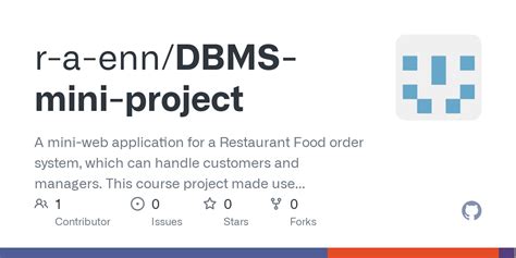 github r a enn dbms mini project a mini web application for a