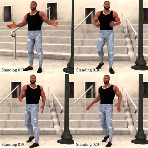Standing Poses I For Genesis 9 Male Daz Content By Wentley