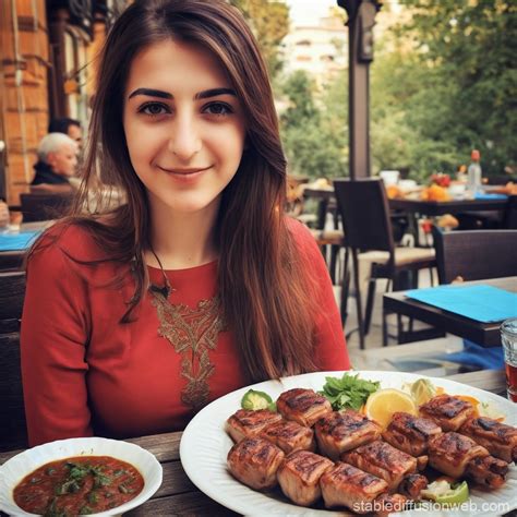 Turkish Grill Scene Stable Diffusion Online