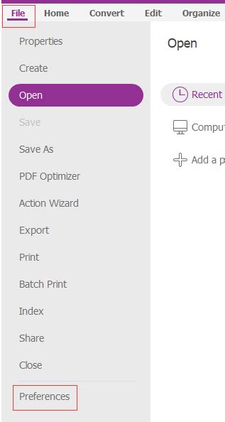 How To Switch The User Interface Ui Language In Foxit Pdf Editor Foxit Pdf Reader